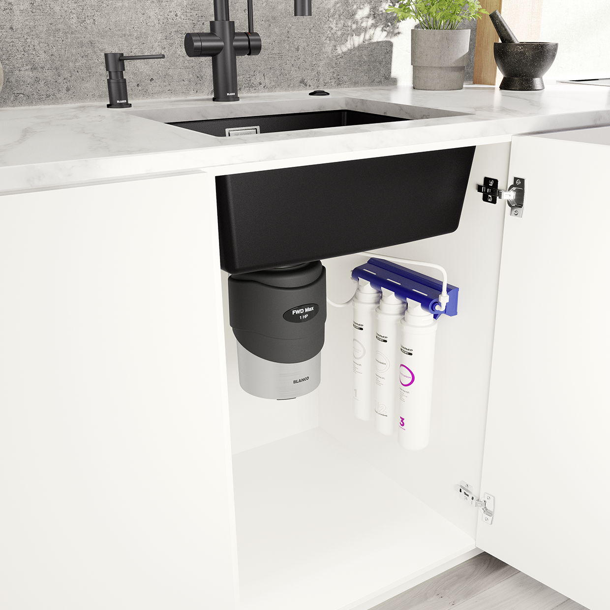 FOOD WASTE DISPOSER 1HP – Hydrasal